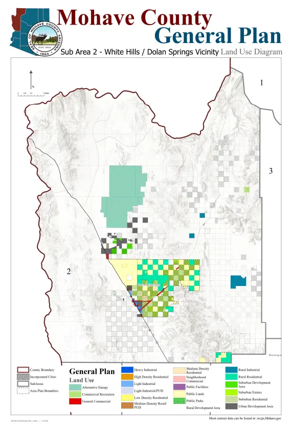 Sub Area 2 - White Hills Dolan Springs Vicinity | Mohave County