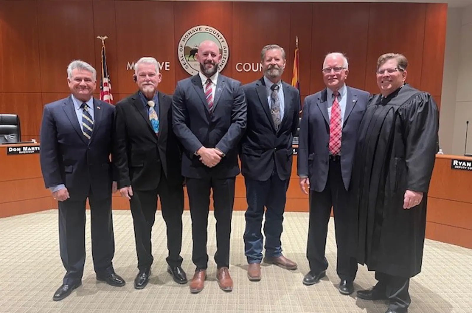 Supervisors Officially Sworn In | Mohave County